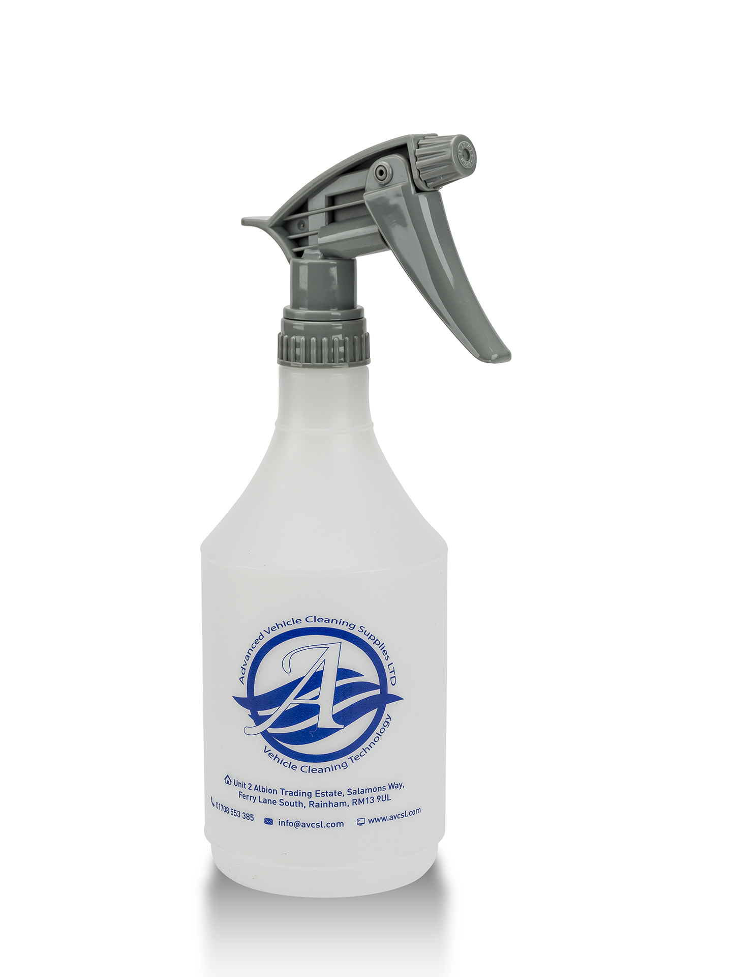 750ML Trigger Spray Bottle & Grey Viton Trigger | AVCSL