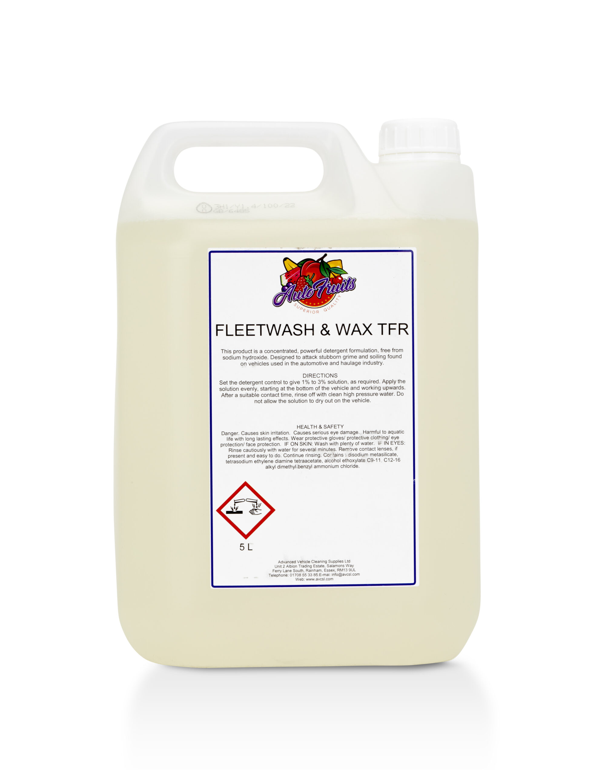 Fleetwash Wax TFR Concentrated